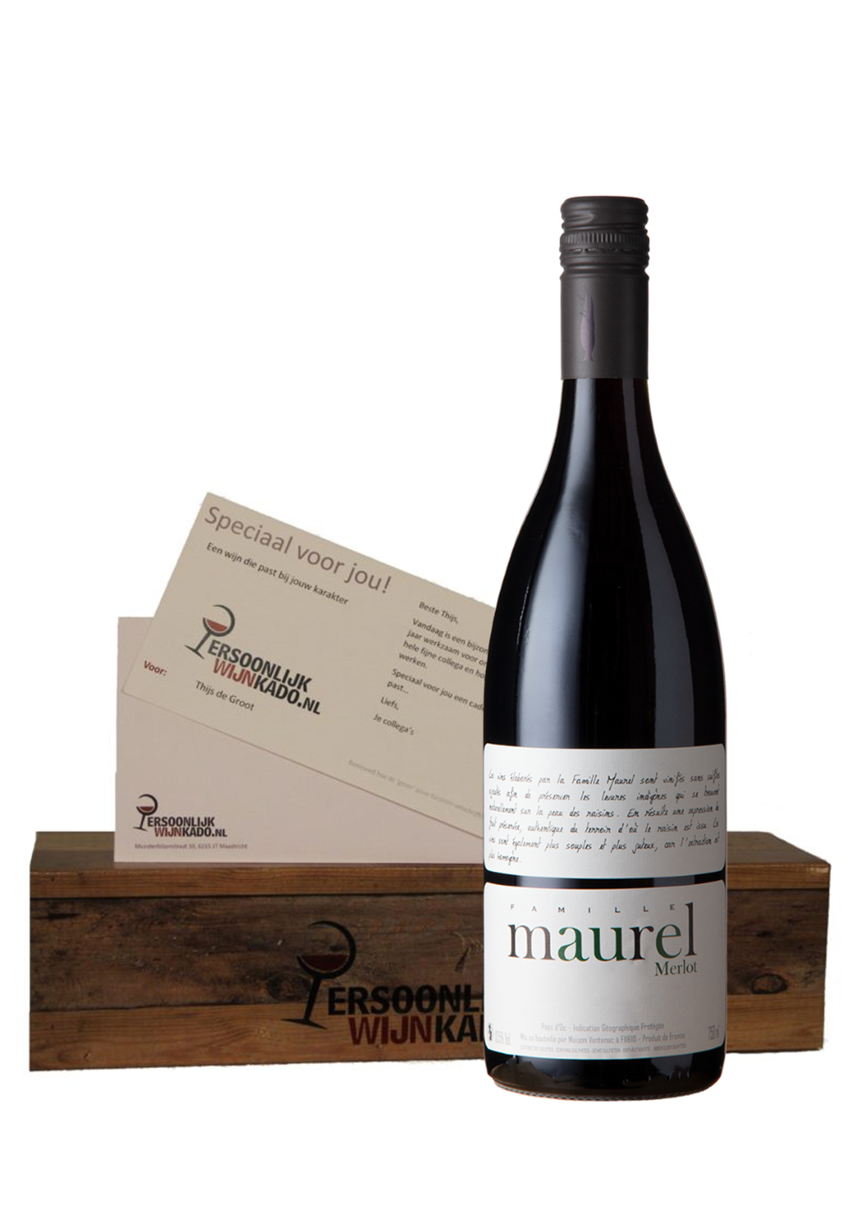 Wijnkado: Famille Maurel Merlot | 2348